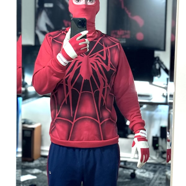 The Human Spider Sweater / Sweater Spiderman Wrestler - Etsy