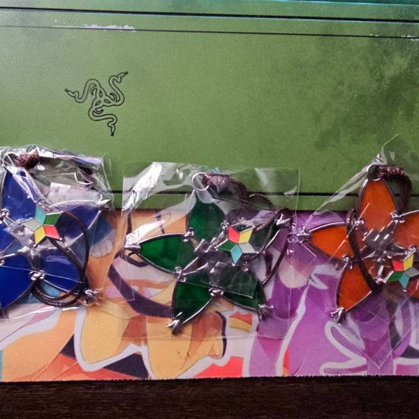 Kingdom Hearts Wayfinder Aqua Ventus Terra Transparent Star Charm ...