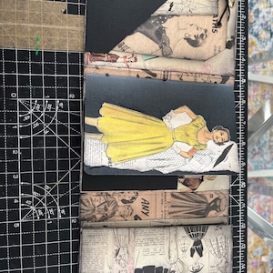 Vintage Christmas Mice,collage Digital Picture Printables Cards Atc ...