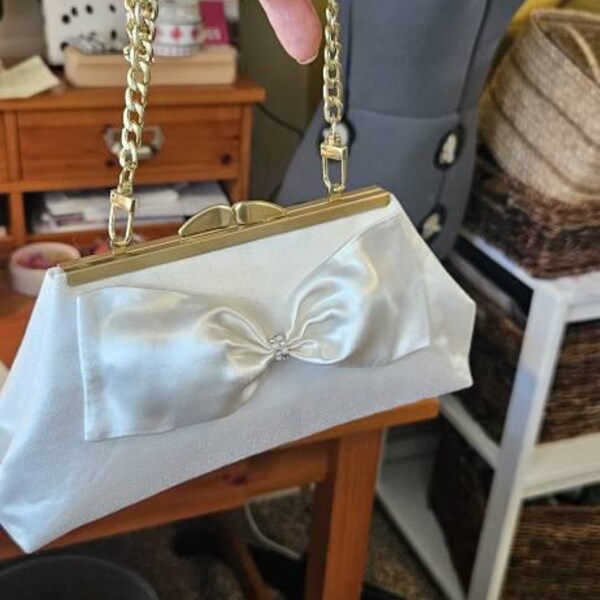 5 1/2" Metal Purse Frame With Chain Loops - Nickel, Silver, Gold - Etsy