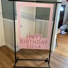 Happy Birthday Photo Prop Frame, Birthday Photo Prop Frame, Birthday ...