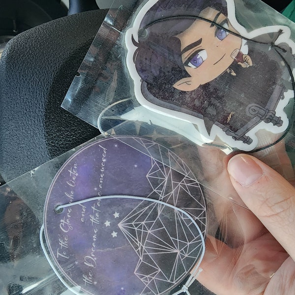 ACOTAR Book Nook Night Court Velaris Rhysand and Feyre Colored Shadow ...