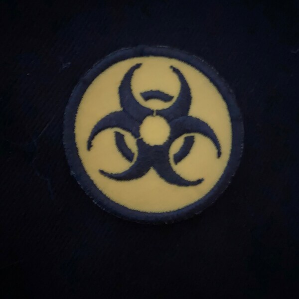 Small, Biohazard Patch! Custom Made! - Etsy