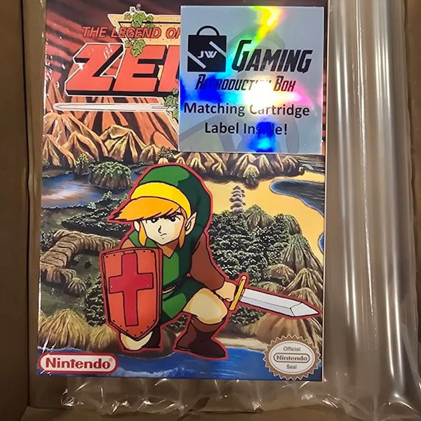 The Legend of Zelda NES Replica Box Set – Inspired by Famicom Art (box ...
