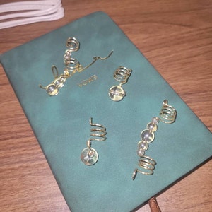 Loc Jewelry Silver Moon & Star Dread/braid Charm Dreadlock Braids ...