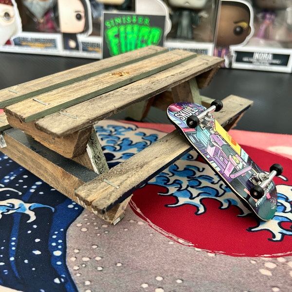 SF0002: PICNIC BENCH Realistic Fingerboard Obstacle Made to Order ...