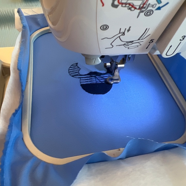 Mini Mouse Embroidery Design, 8 Sizes, Mouse Machine Embroidery Design ...