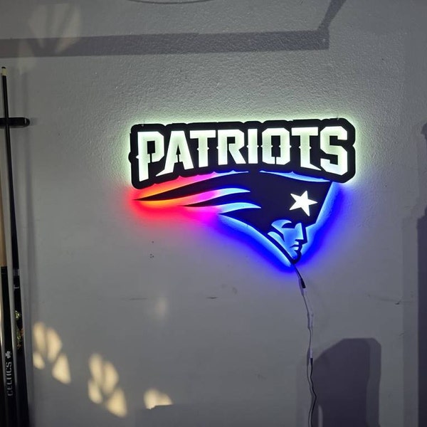 Kansas City LED Sign, Bright Illuminated Flag Emblem, Ideal Decor for ...