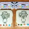 Printable Graduation Cookie Bag Tag Cookie Bag Topper Cookie Sticker ...