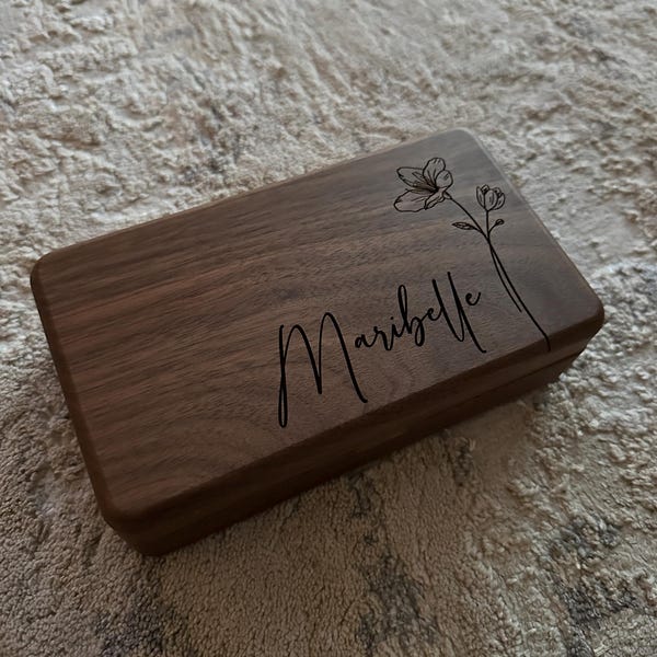 Personalized Jewelry Box, Travel Case for Women, Valentines Day Gifts ...