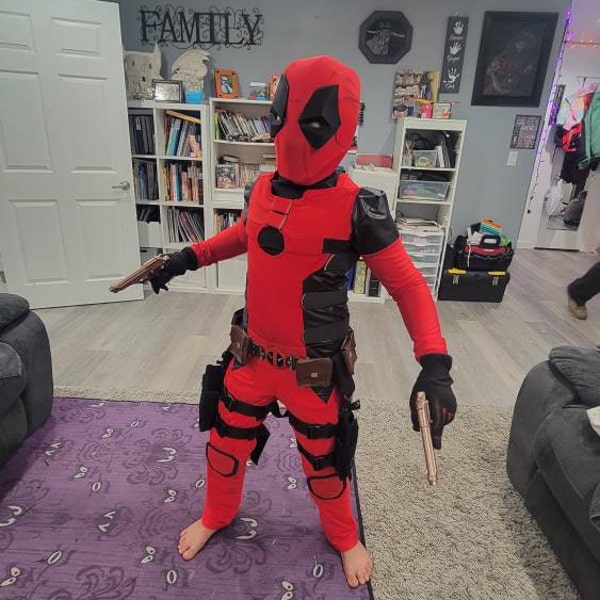 Deadpool & Wolverine Mask Sewing Pattern for Superhero Cosplay - Etsy