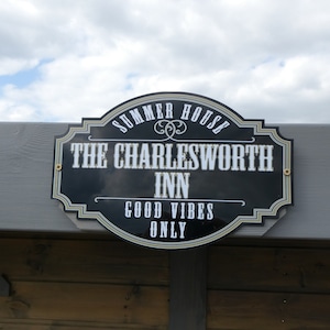 Personalised Western Tavern Pub Shed Sign Garden Pub Home Bar Family ...