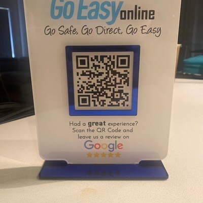 Business Review QR Code Sign, Review Sign Salon Beautician Hairdresser ...