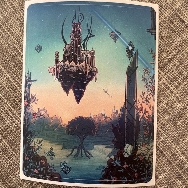 Final Fantasy XIV FFXIV Sticker - Azem Crystal Summoning Circle Decal ...