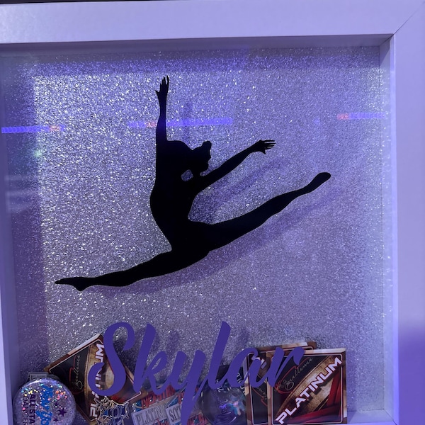 Personalized Dance Shadow Box | Competition Pin Holder | Display Case ...