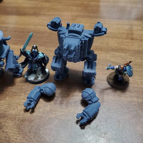 WW2 British Heavy Mech | Resin 3D Printed Miniature | Kyoushuneko - Etsy