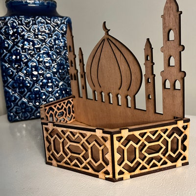 Two 4 Tier Mobile Display Shelf Stands, SVG Laser Cutting Display Stand ...