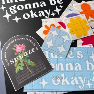 Cosmo Sticker the Rose K-pop Vinyl Sticker Dual Dawn to Dusk Tour ...