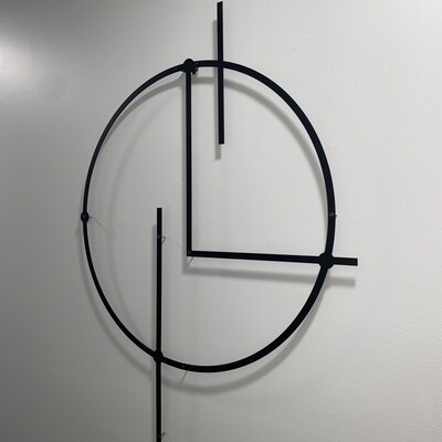 Matte Black Abstract Bubbles Metal Wall Art Metal Bubles Sign - Etsy