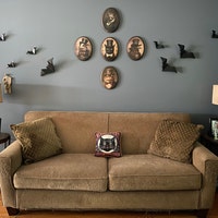 Mr Frog Victorian Portrait Vintage Style Cottagecore Animal Wall Art ...