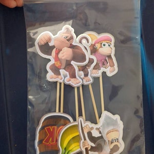 3D handmade Beer Cake Topper and 2pcs Mini Topper / Cupcake Topper ...