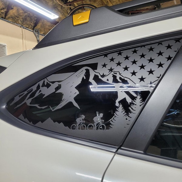 Compass Adventure Side Body Vinyl Decal, Side Panel Decal, Stripe Decal ...