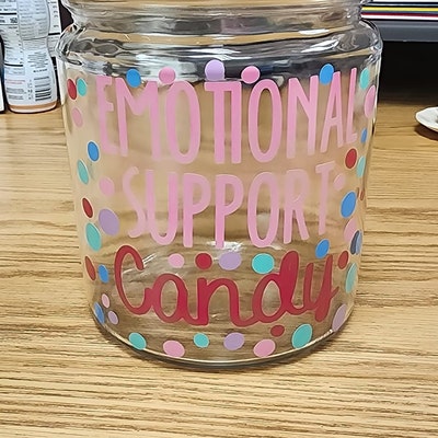 Custom Funny Candy Jar, Motivational Gift, Custom Candy Jar, Boss Candy ...