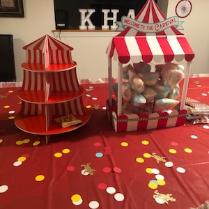 Circus Confetti Clown Confetti Circus Birthday Circus Baby - Etsy