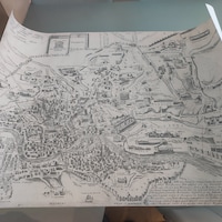 Eorzea Full Color Map From Final Fantasy XIV Online. DIGITAL DOWNLOAD ...