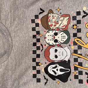 Horror Crew DTF Transfers Ready to Press, Direct to Film Transfer,, DTF ...