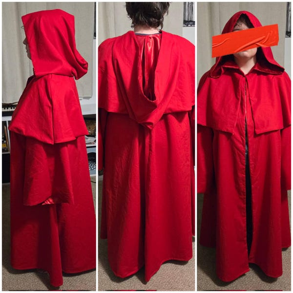 Jedi / Sith Robe Sewing Pattern - Sizes S to XL - Star Wars: Rebels ...