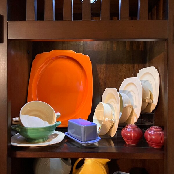 Vintage Fiesta Ware Turquoise Blue #7 Mixing or Nesting Bowl Fiestaware ...