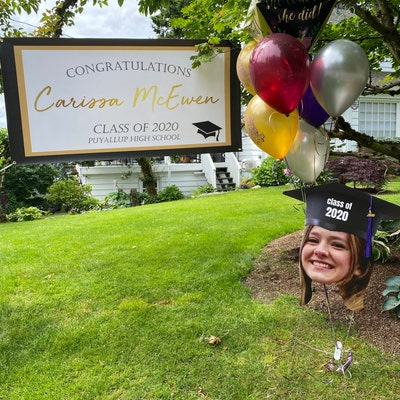 Graduation Banner, Graduation Decor, Graduation Party Banner ...