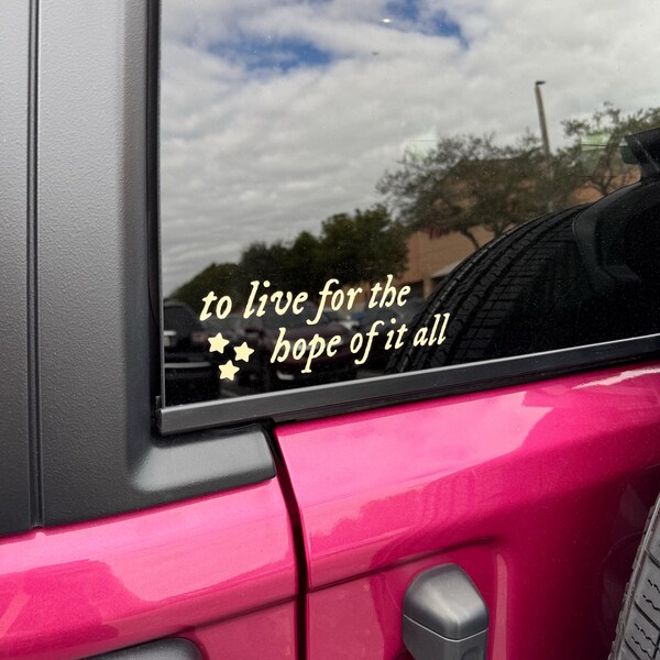 Howdy Darlin' Vinyl Car Decal|rear View Mirror Decal|cute Western ...