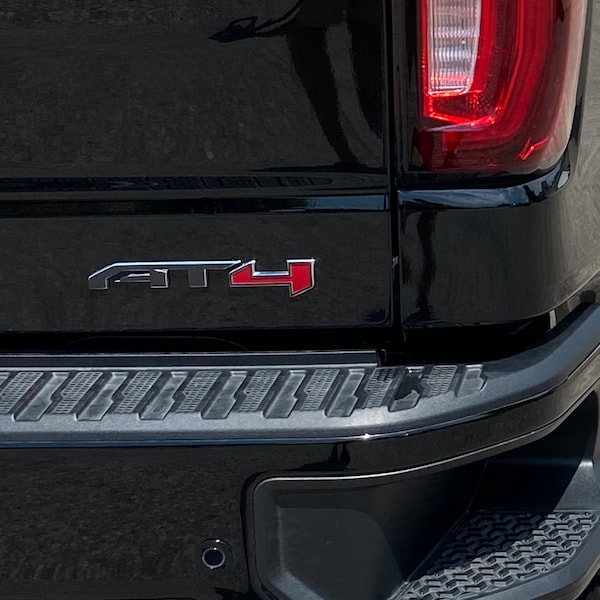 Sierra AT4 Badge Emblem Overlay DECALS Compatible With GMC Sierra - Etsy