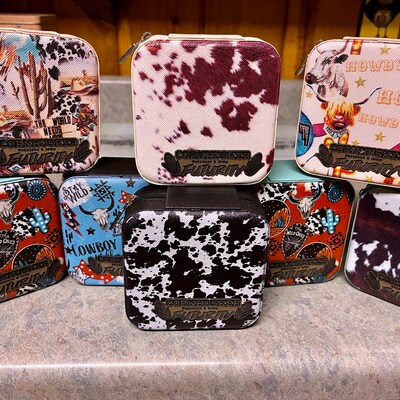 Western Jewelry Box, Western Mother's Day Gift, Retro Rodeo Jewelry Box ...