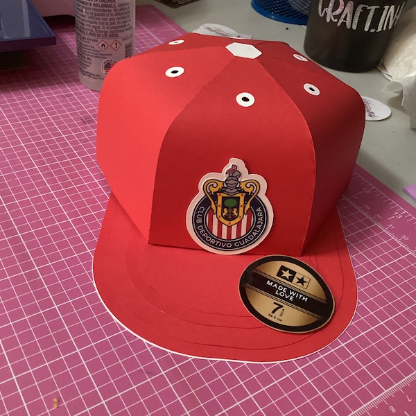 Baseball Cap Box SVG File 3D Gift Box Favour Box Favor SVG Template Dxf ...