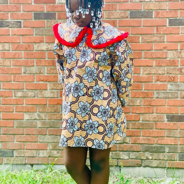 Kathy Dress Pattern|collar Dress Pattern| Mini Dress Pattern| PDF ...
