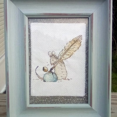 Little Writer Cross Stitch Pattern Quill Pen Cross Stitch Cute - Etsy