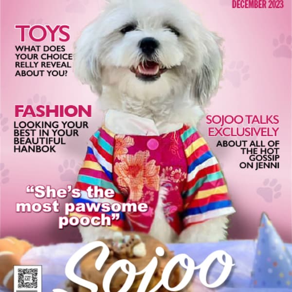 TOTALLY Personalized Dog / Cat / Pet Prints | Magazine Covers ...