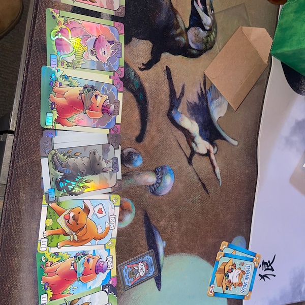 5 of Each Rin and Seri // Cat and Dog Tokens for Magic the Gathering - Etsy