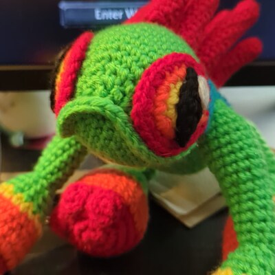Crochet World of Warcraft Inspired Murloc Amigurumi - Etsy