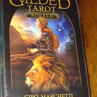 Gilded Tarot Royale Deck Cards Set Oracle Card Booklet Divination ...