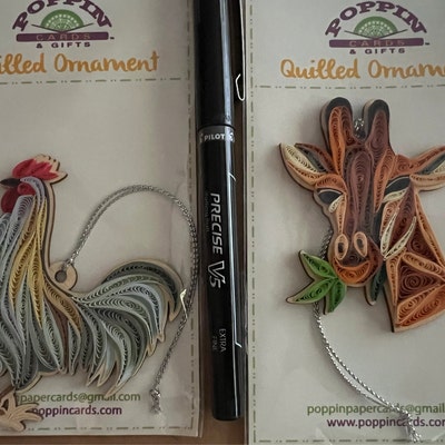 Blue Jay Quilling Greeting Card - Etsy