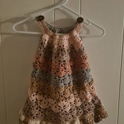 Crochet Dress PATTERN Chantilly Lace Sundress sizes up to 10 Years ...