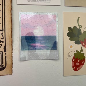 Holographic Aesthetic Sticker: Lofi Stars Pastel Star Stickers for ...