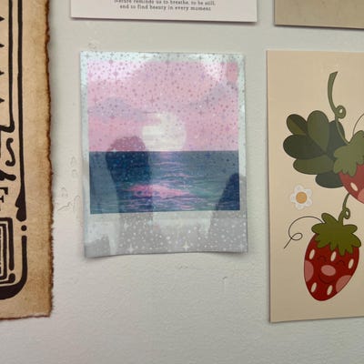 Holographic Aesthetic Sticker: Lofi Stars Pastel Star Stickers for ...