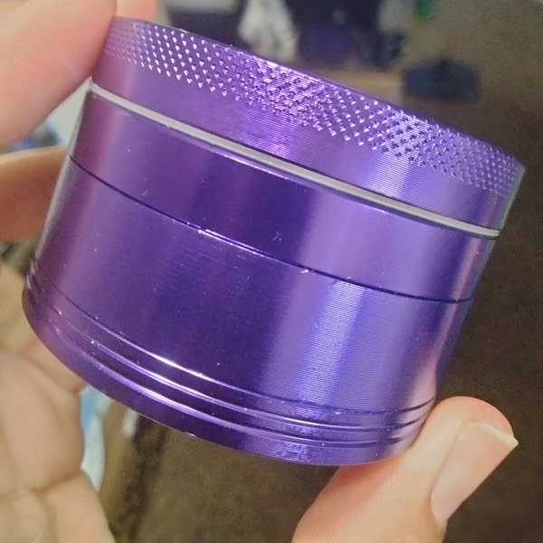 Skull Marijuana Leaf Gun Logo UV Printed 4 Piece Gun Metal Zinc ...