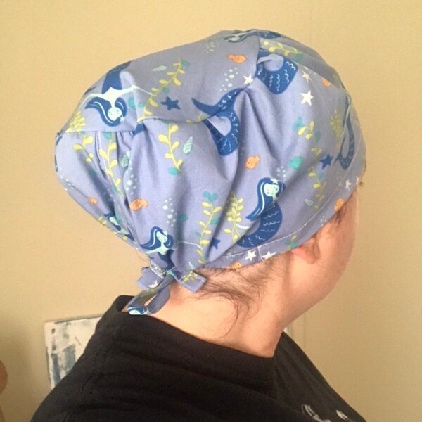 Woman Scrub Cap Sewing Pattern With Video Carli PDF Instant Download ...