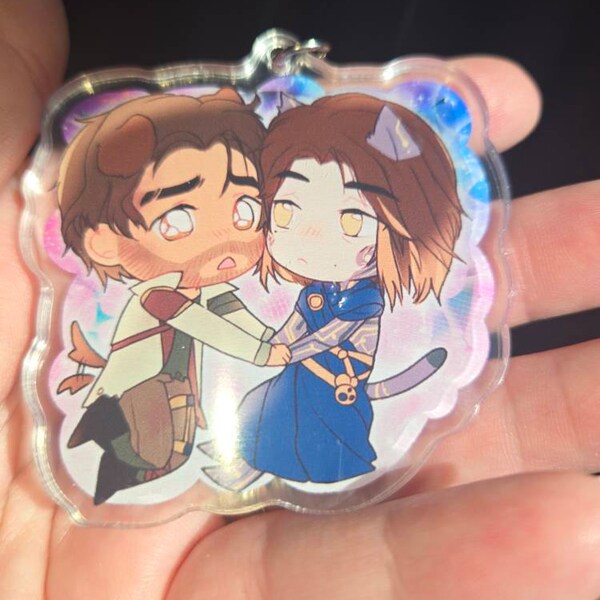 Invader Zim Keychain - DIB - Etsy